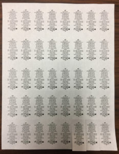 Laser Computer Labels with Symbols – 3A Thread & Supply Co